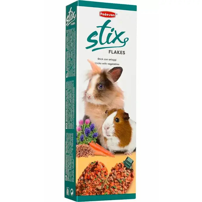 Padovan Stix Flakes Coniglietti For Rabbit-100gm – PetCentral_AE