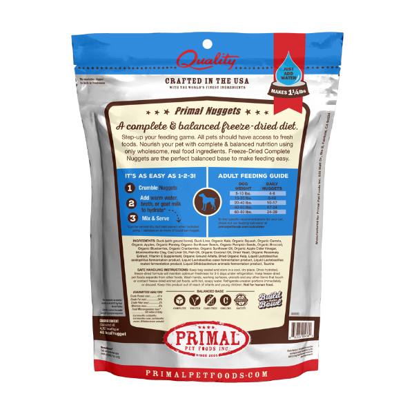 Buy Primal Pet Food UAE - Freeze Dried Raw Nuggets, Kibble & Treats For ...